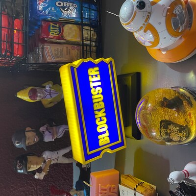 Blockbuster Lighted Sign - Etsy