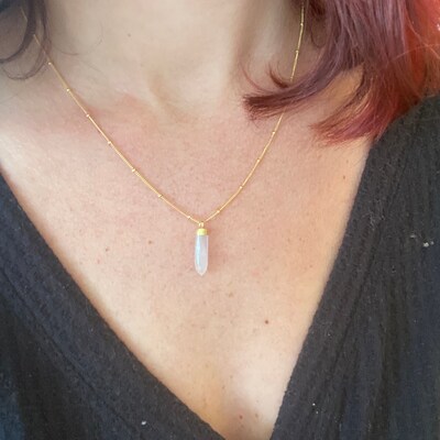 Dainty Sunflower Necklace / Gold Sunflower Necklace / Silver Flower ...