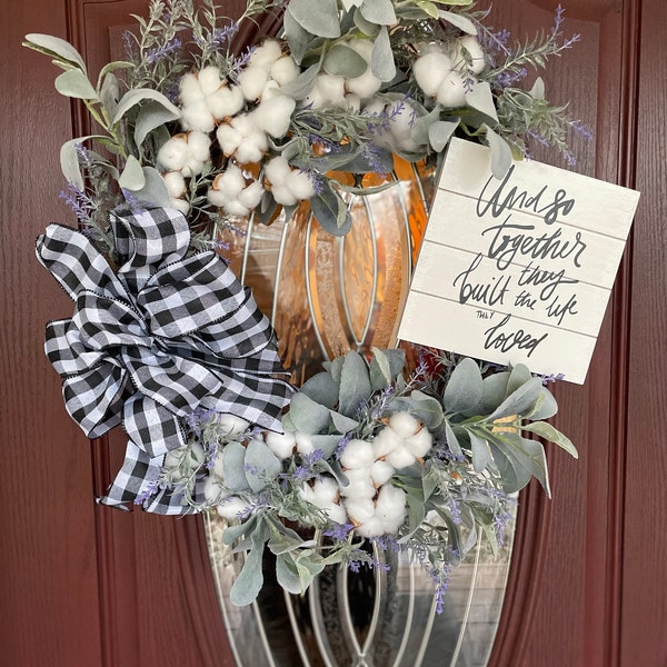 Elegant Plate Wreath With Roses Vintage Inspired Romantic Wreath ...