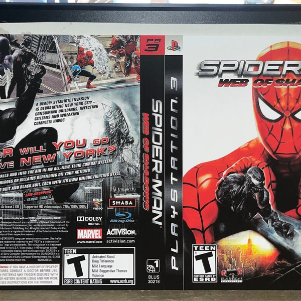 Photo Matte PS3 Game Cover Art (not Glossy) – Choose Case + Art or Art ...