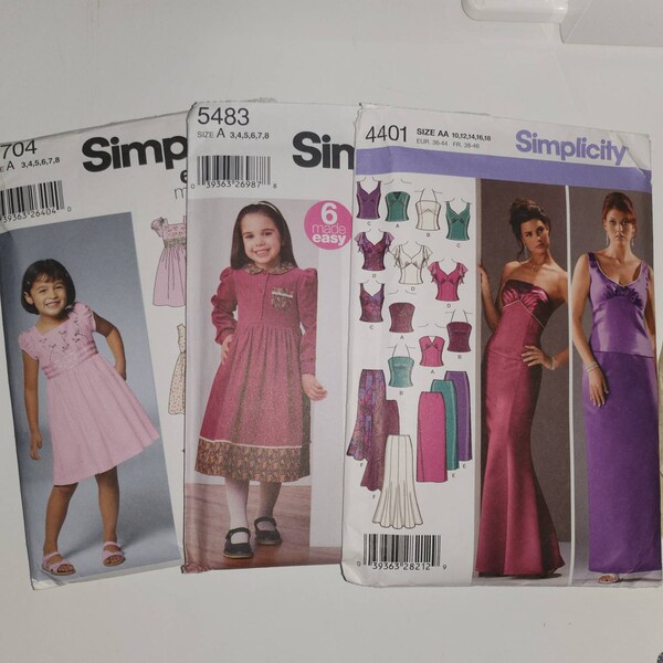 Simplicity 2060 Complete Uncut Factory Folds Lisette Sewing Pattern ...