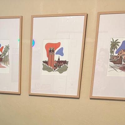 University of Florida Wall Art Prints, Set of 3, Century Tower Print ...