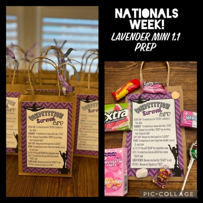 Cheerleading Competition Survival Kits Cheer Gifts PDF File Instant ...