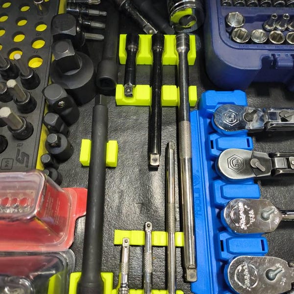 Magnetic Socket Extension Holders – Modular Extension Organizer for ...