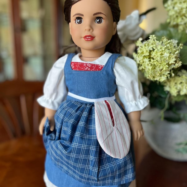 Little House Pioneer 1800s Dress, Bonnet, Drawers With 2 Aprons Pdf ...