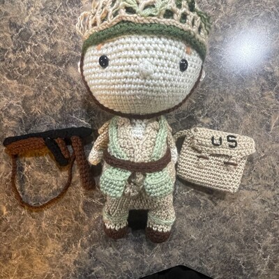 Pattern WWII Soldier - Etsy