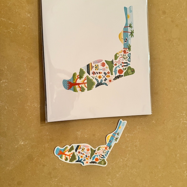 Arizona Vinyl Decal, Arizona Sticker, Car Decal, State Sticker, Outdoor ...