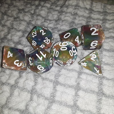Bard Song Dnd Dice Set for Dungeons and Dragons D20 TTRPG Polyhedral ...