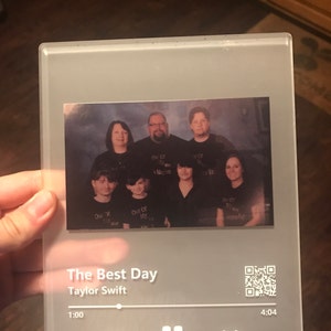 Custom Music Plaque Song Album Cover Plaque Music Decor - Etsy