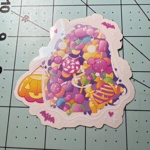 Rainbow UFO Sticker Transparent Sticker Vinyl Sticker Die Cut Sticker ...