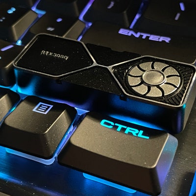 RTX3080 GPU Metal 2.75U 2.75X Keycap Cherry Mx Right Shift Keycaps ...