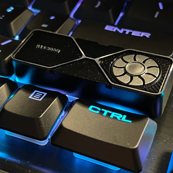 RTX3080 GPU Metal 2.75U 2.75X Keycap Cherry Mx Right Shift Keycaps ...