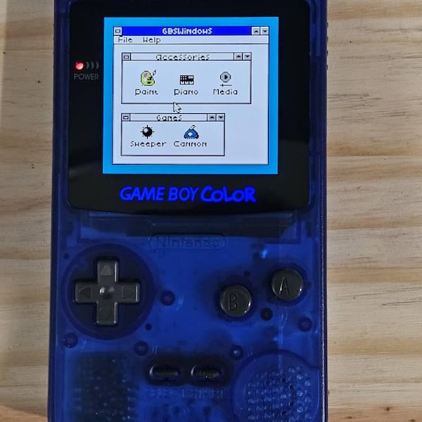 GBS WINDOWS for Game Boy (developed by Ruben Retro) - Etsy