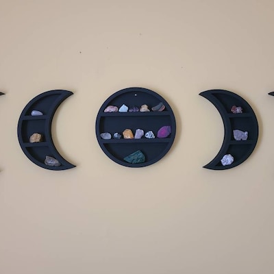 Coppermoon Original Moon Phase Shelves, Handmade, Moon Phase Shelf ...