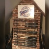 7bat Wood Baseball Bat Display Rack W/ Multiple Shelves Premium Pine ...
