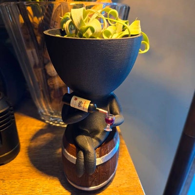 Gummy Bear Planter Pot / Pen Pencil Holder, Teddy Bear Desk Pot, Office ...
