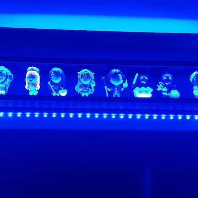 Custom Neon Shelf , Neon Display Shelf , Display Case Light Up - Etsy