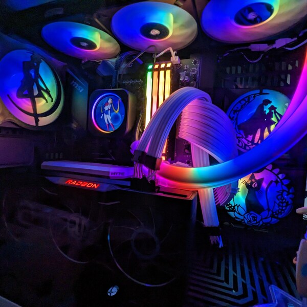 Fan Shroud | Night Cat | Shroud/cover/grill for 120mm and 140mm ...
