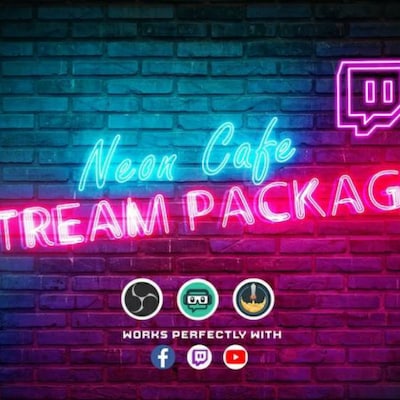 Animated Kitsune Mask for Twitch Streamers Full Twitch Package Animated ...