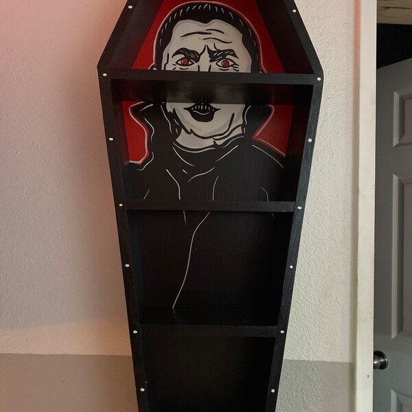 Nightmare 2ft Coffin Shelf - Etsy