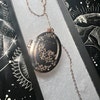 Witch Locket, Broom Closet Locket, Moon Locket, Witchy Pendant ...