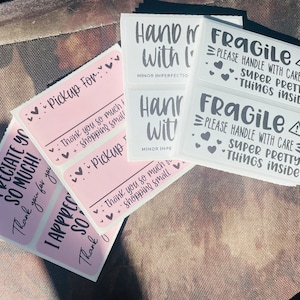 Small Business - Pickup for Local Pick up - Printed Stickers for ...