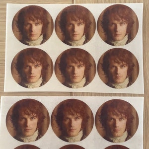 Outlander Edible Cake Topper Jamie Fraser - Etsy UK