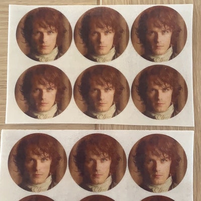 Outlander Edible Cake Topper Jamie Fraser - Etsy UK