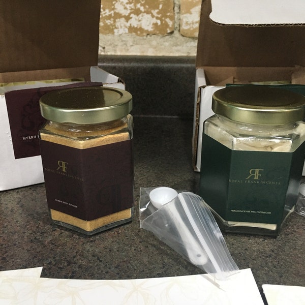 Organic Myrrh Resin Powder From Oman (commiphora Myrrha) - Etsy