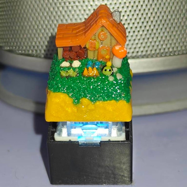 Stardew Valley Keycap Farmhouse Keycap - Etsy