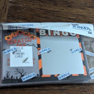 Thanksgiving Turkey Scratch off Game Cardholiday Dinner Gatherings ...