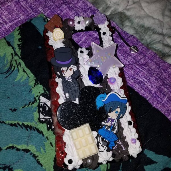 Decoden Phone Case Samsung Galaxy S7 Edge Twisted Wonderland Cater ...