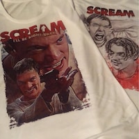 Scream Movie T-shirt. Stu Matthew Lillard. Men's & Women's All Sizes ...