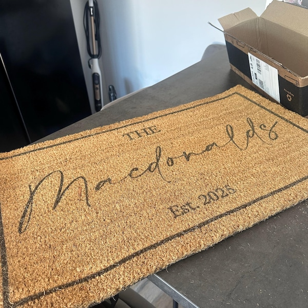 Handcrafted Beatles Inspired Doormat - Bring the Iconic Band's Spirit ...