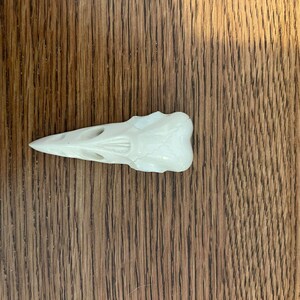 AAA Excellent Hand carved Pentagram bone pendant side | Etsy