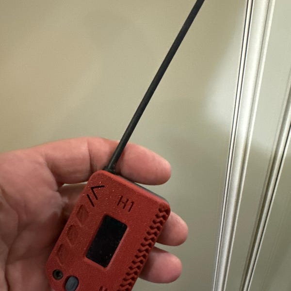 H1 - Complete Device With Upgraded Whip Antenna: Heltec V3 Running ...
