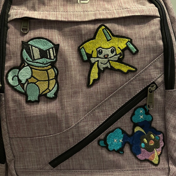 Squirtle Squad Pokemon Inspired 4" Iron-on Patch - Etsy
