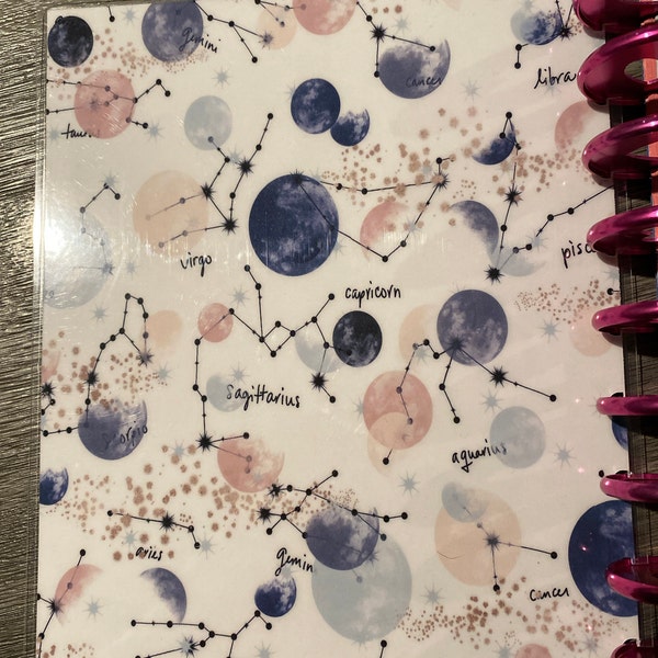 Zodiac Planner Covers. Mini and Classic Happy Planner Covers. Cute ...