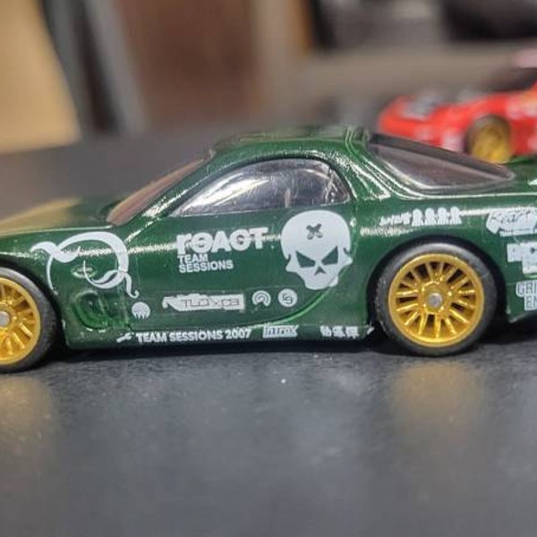 Weld Toyota Mark 2 D1GP Waterslide Decals 1:64 Hw/matchbox - Etsy