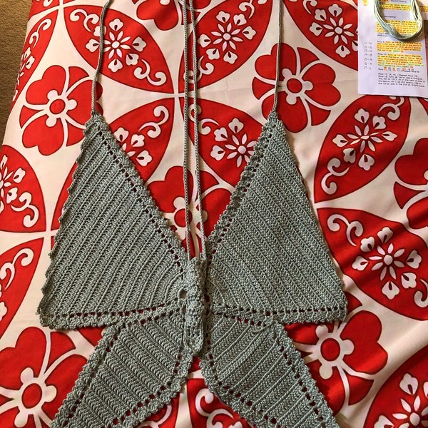 Crochet Butterfly Top PATTERN - Etsy