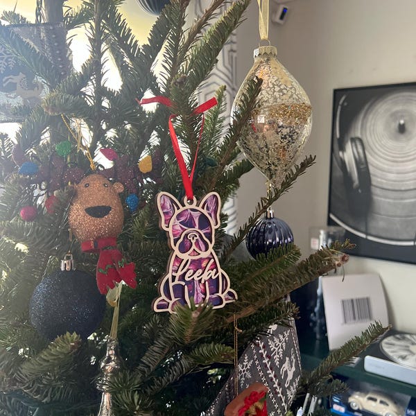 Personalized Deer Hunting Layered Wood Ornament, Custom Hunting ...