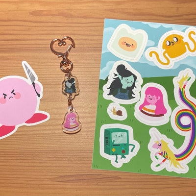 BMO Acrylic Keychain - Etsy