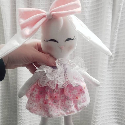 Bunny Sewing Pdf Pattern Tutorial With Video Step by Step, How to Make ...