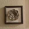 Abalone Shell Art, Abalone Shell Frame, Real Shell Art, Shell Flower ...