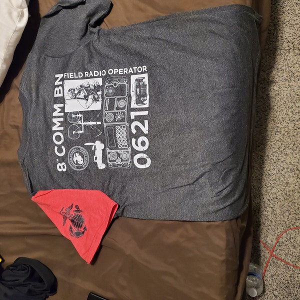 2531 Field Radio Operator - 1st Battalion 3rd Marines - T-shirt - Etsy ...