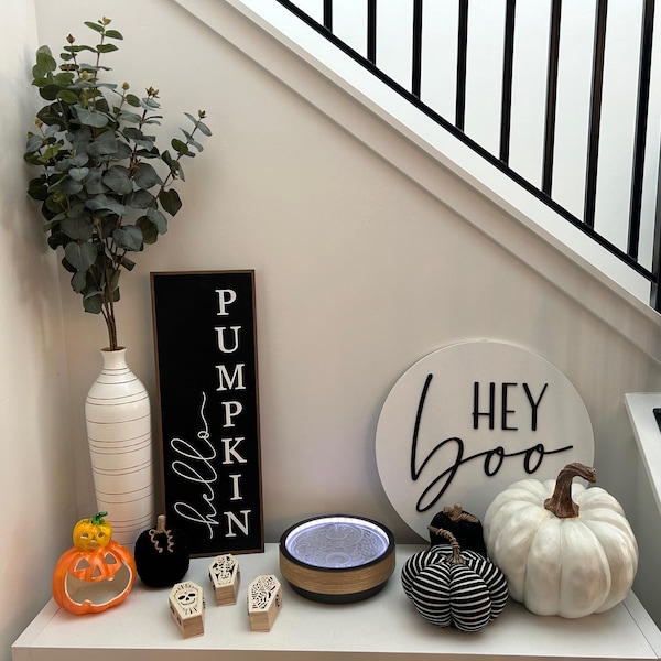 Long Bohemian Black and White Aztec Sign / Boho / Bohemian Sign ...