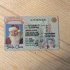 Santa License PNG, Working QR Code, True Address, Christmas, Santa ...