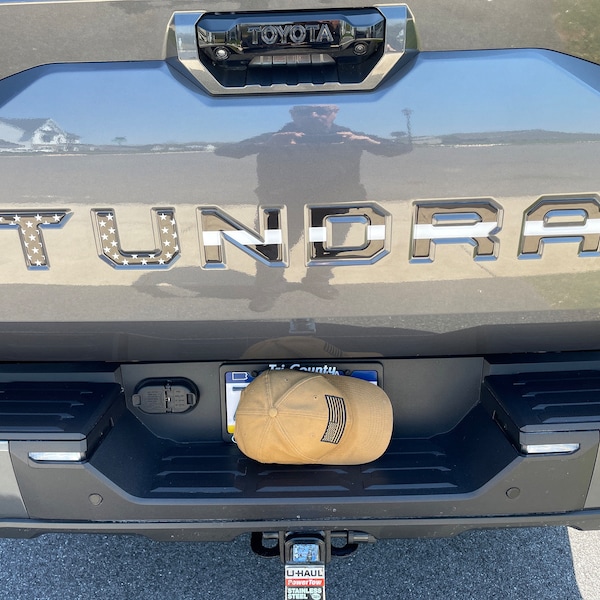 Domed 3D Raised Letters Inserts Compatible With TRD Pro Skid Plate ...