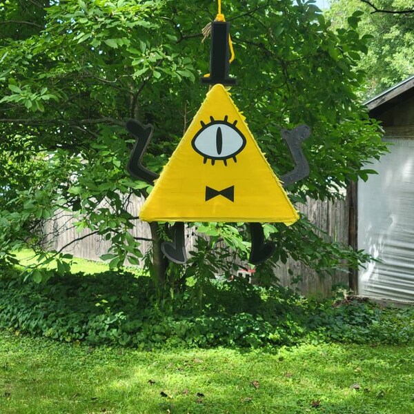 Bill Cipher (gravity Falls) Piñata - Etsy