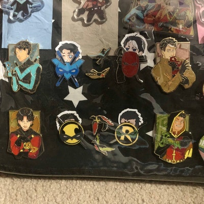 Avian Pretty Boy Pins - Etsy